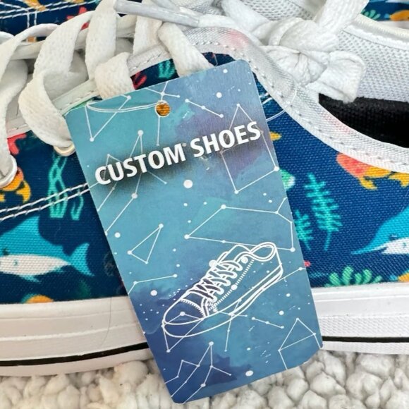 CUSTOM THREAD | Shoes | Custom Thread Marine Life Shoes | Poshmark